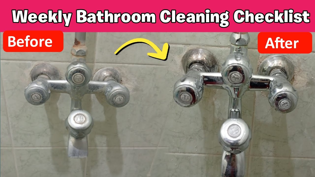 Water Tap Cleaning Made Easy | Best Bathroom Tap Cleaning Tips at Home ...