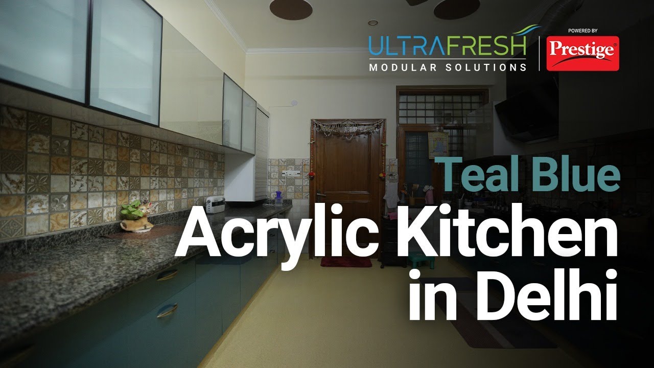 Parallel Modular Kitchen with Acrylic Finish | Ultrafresh Powered By ...