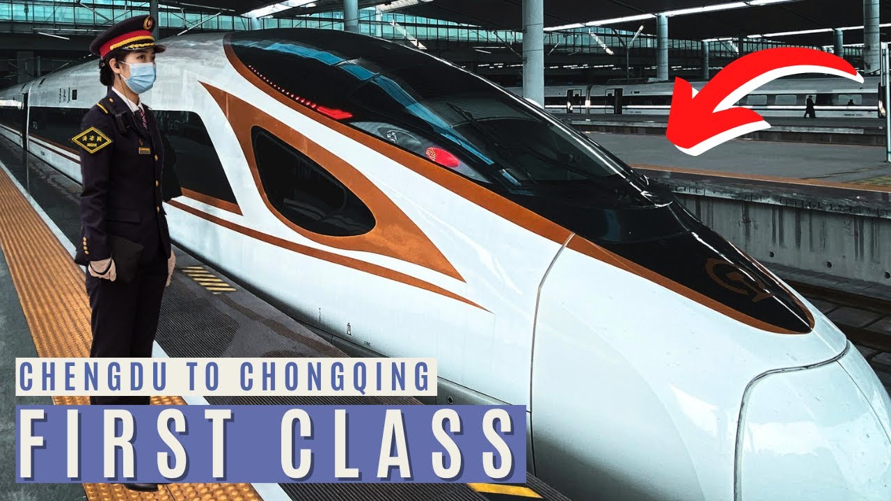 Riding China's Bullet Train in FIRST CLASS (347 km/h) 🇨🇳 - YouTube