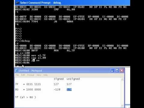 Conditional Jumps in 80x86 Assembly Language - YouTube