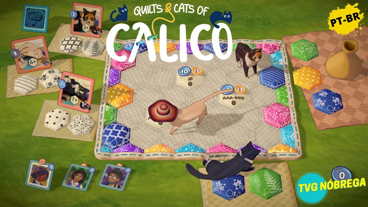 Quilts and Cats of Calico - GAMEPLAY, em Português PT-BR (PC) #QuiltsAndCatsOfCalico - YouTube