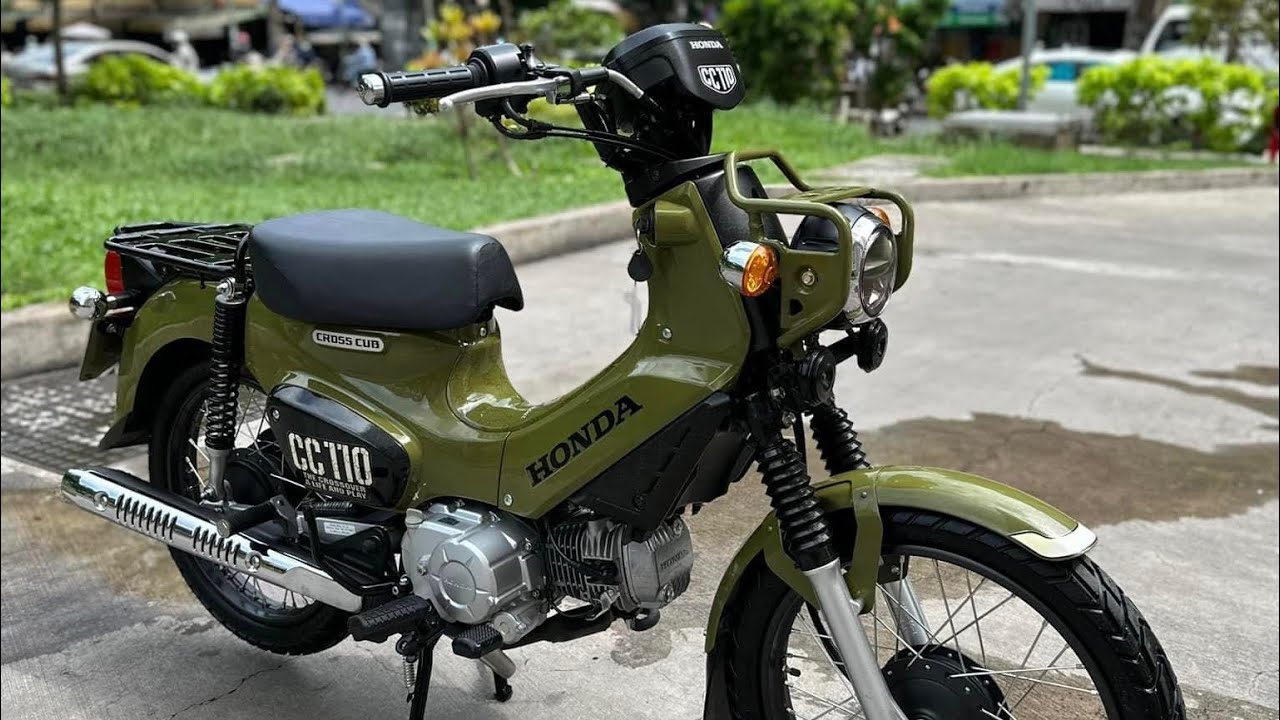 Hàng hiếm Honda Cross Cub CC110 bản nhập Nhật date 2018 - YouTube