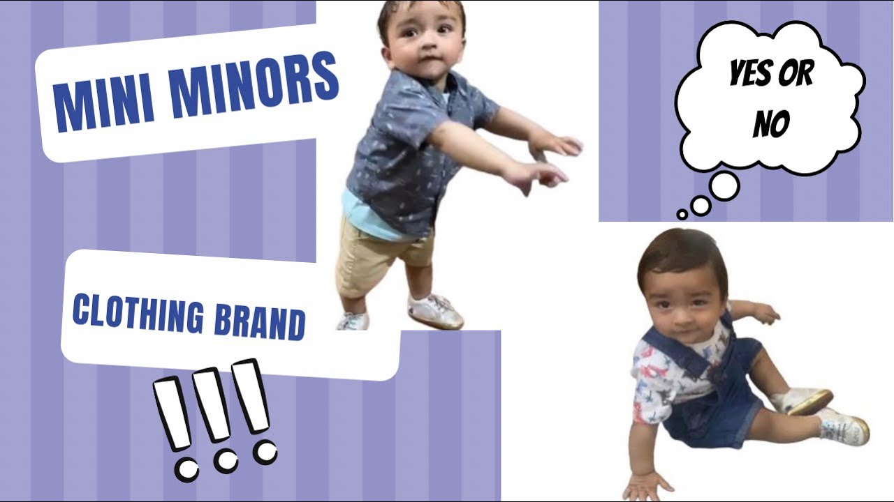 Mini minors clothing brand review | baby shopping brand in pakistan ...