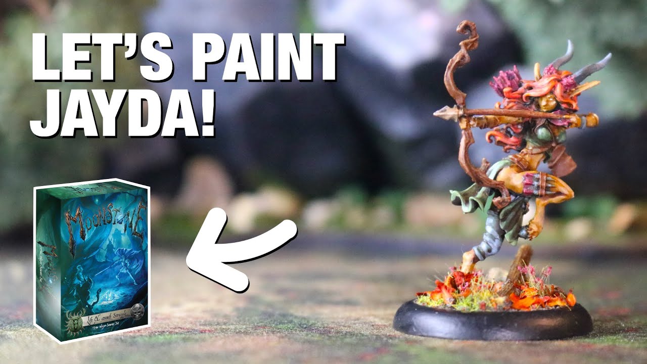 HOW TO PAINT JAYDA - Step by Step Guide To Painting The Moonstone ...