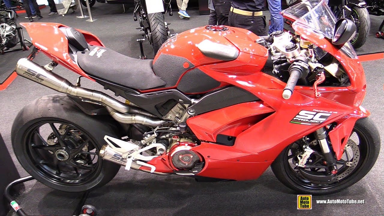 2019 Ducati Panigale V4 with SC Project Exhaust - Walkaround - 2018 ...
