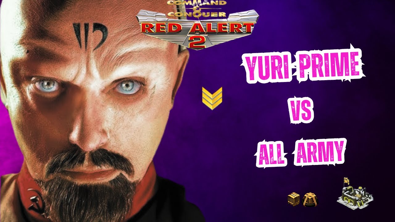 Chrono Yuri Prime Vs All Army | Red Alert 2 - YouTube