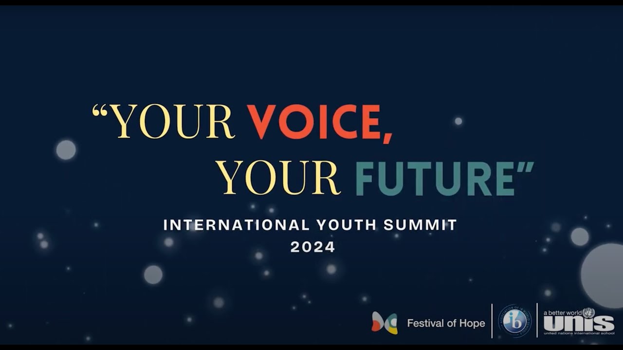 Your Voice, Your Future - International Youth Summit RECAP - YouTube