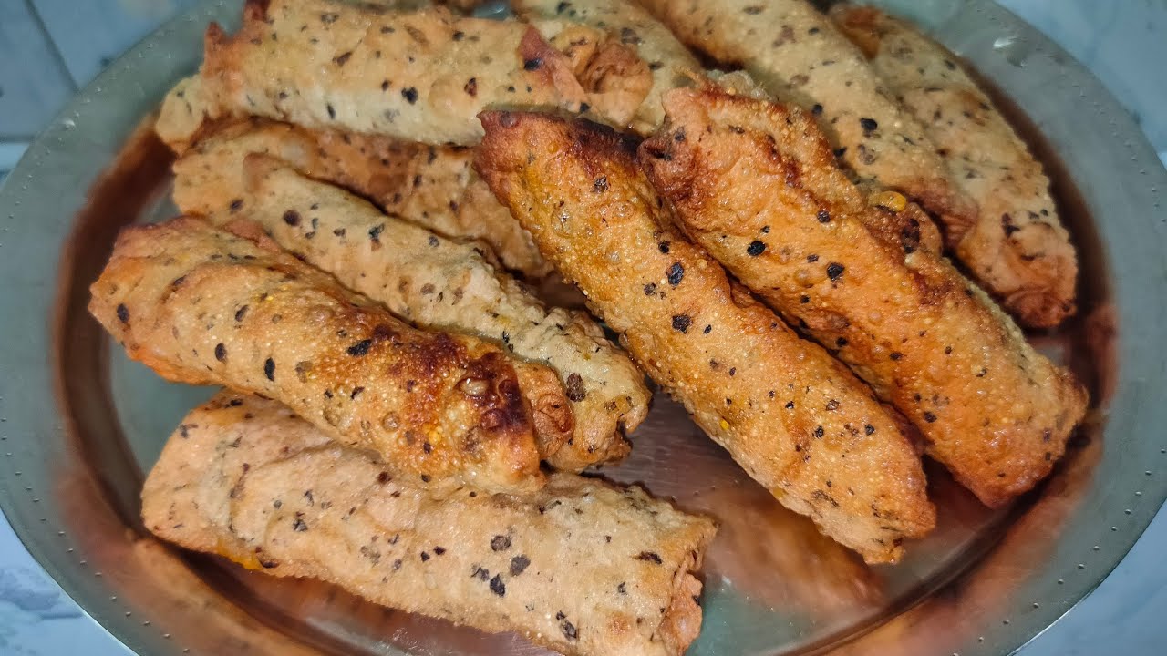 Papad Roll Snacks Recipe 😋 || Zenny Roy - YouTube