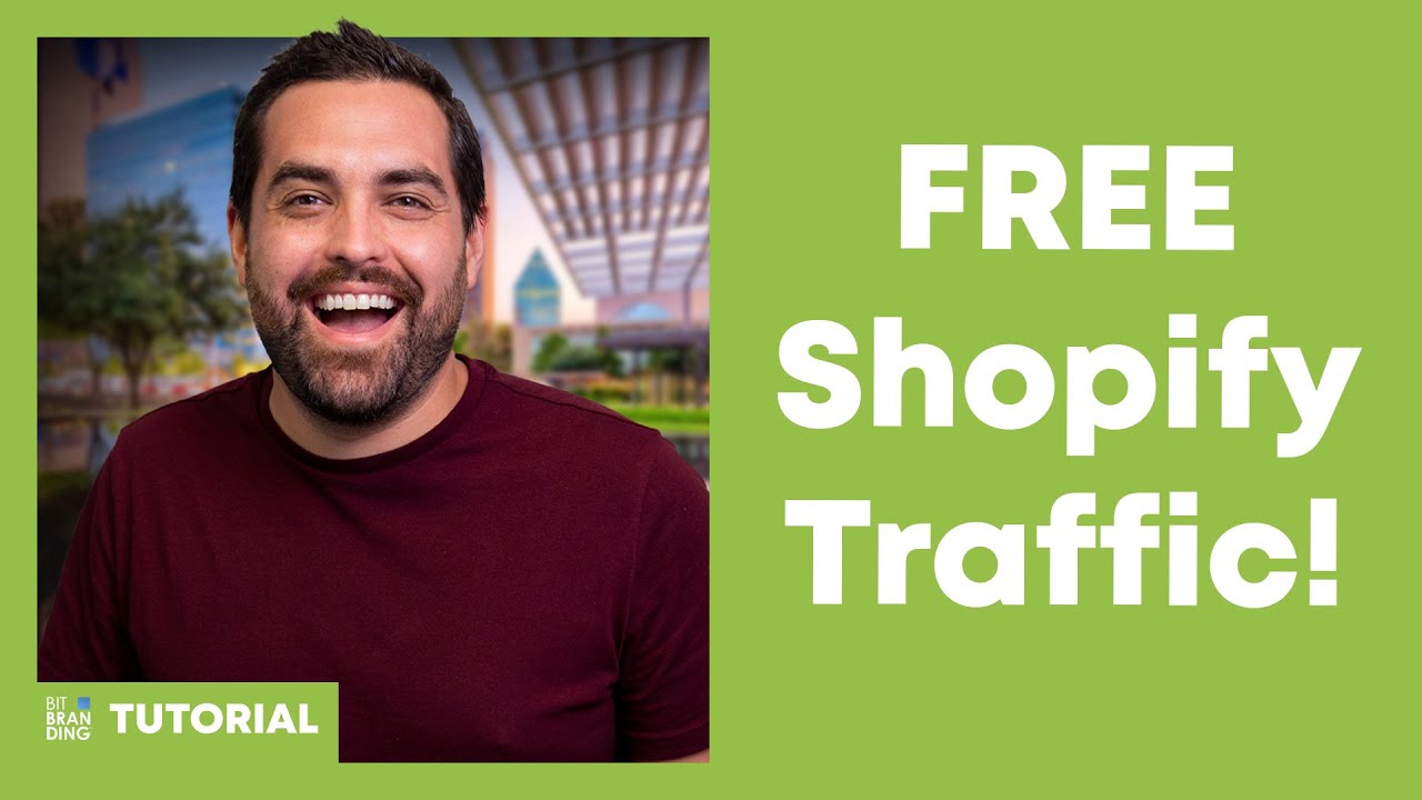 How to Get Free Traffic to Your Shopify Store - YouTube