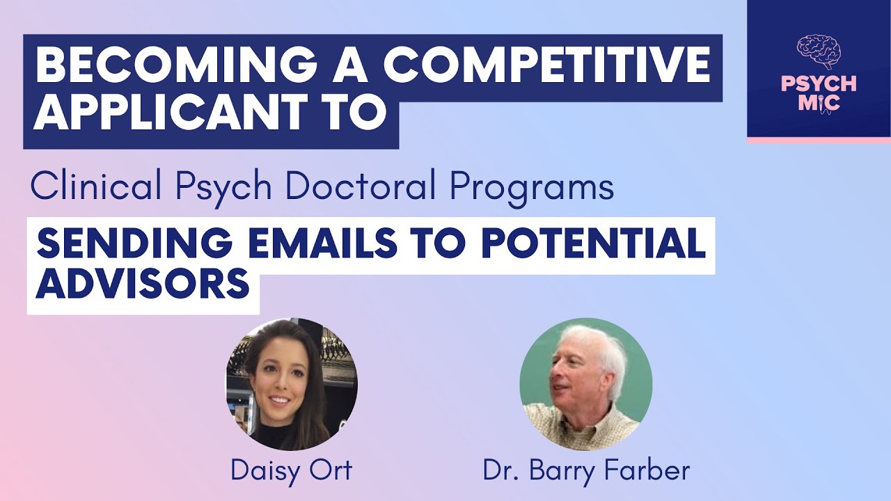 Sending Emails to Potential Advisors | Psychology Grad School Tips ...