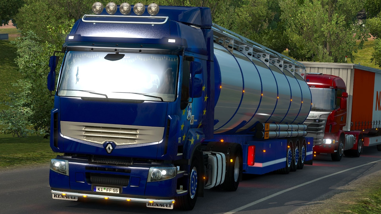 Renault Reworked ETS2 (Euro Truck Simulator 2) - YouTube