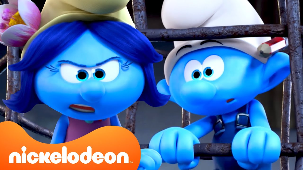 Smurfs Go On A TOOTH Heist 🦷 | Full Scene | @Nicktoons - YouTube