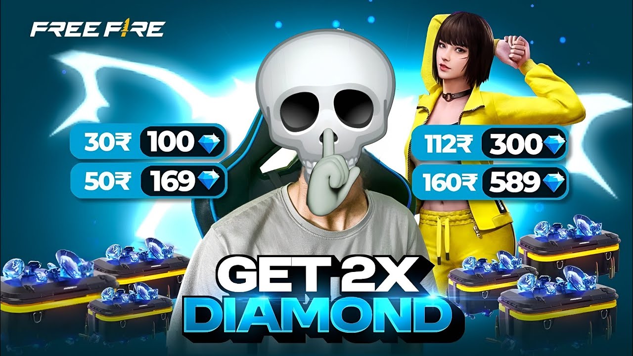 Free Fire Double Diamond Top Up Double Diamond Top Up Website - YouTube