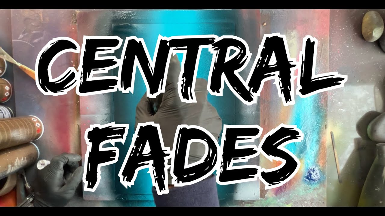 Spray Painting Central Colour Fades In The Sky - YouTube