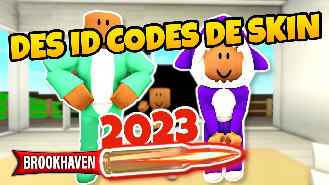 DES ID CODES SKIN BROOKHAVEN ! - YouTube