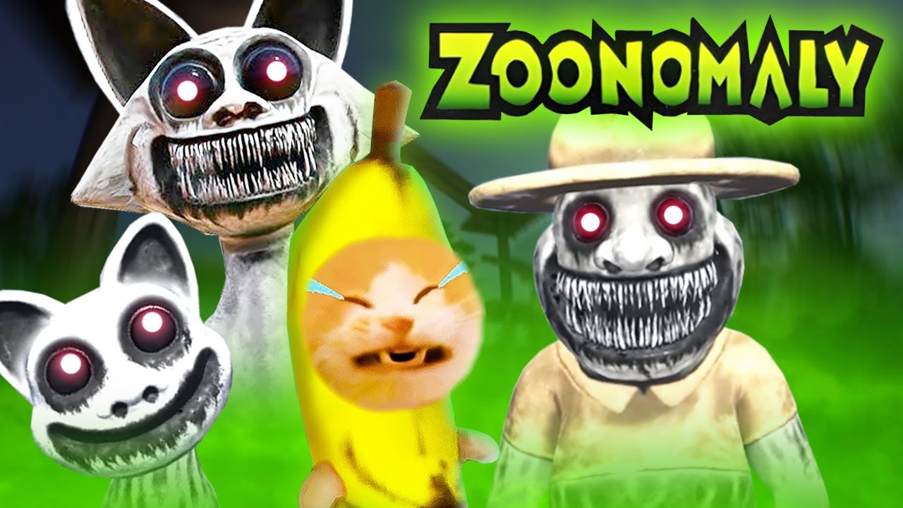 Escape from Zoonomaly: Banana Cat & Apple Cat's Thrilling Journey! 🐱 ...