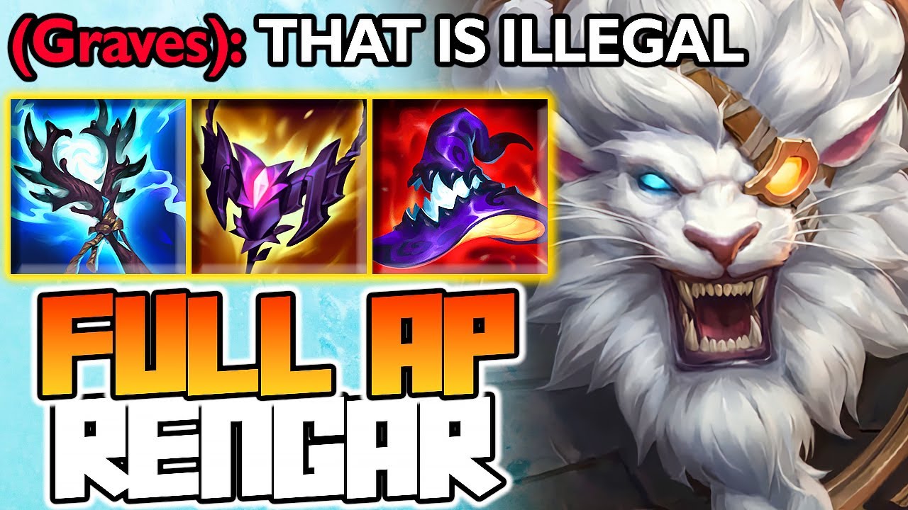 BUILDING RENGAR FULL AP IS THE ONLY WAY - YouTube