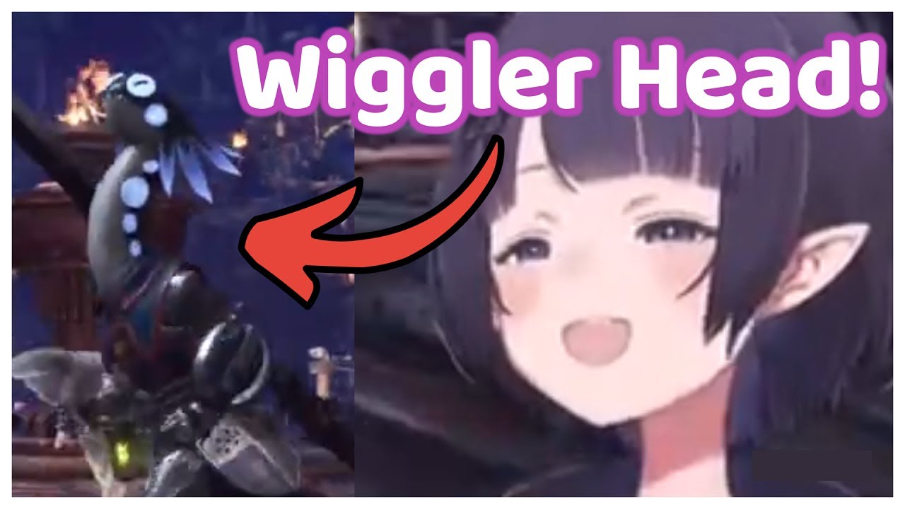 Ina Can't Stop Laughing at This Wobbly Head~ - YouTube