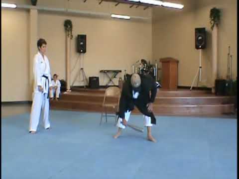 The Bad Guy meets the Karate Lady. - YouTube
