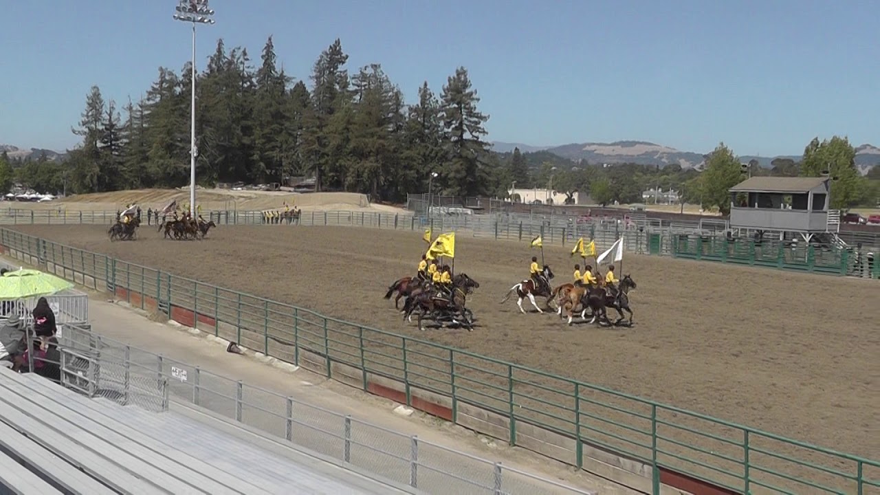 California Rangers Eagle Troop 2019 Santa Rosa Long Drill - YouTube