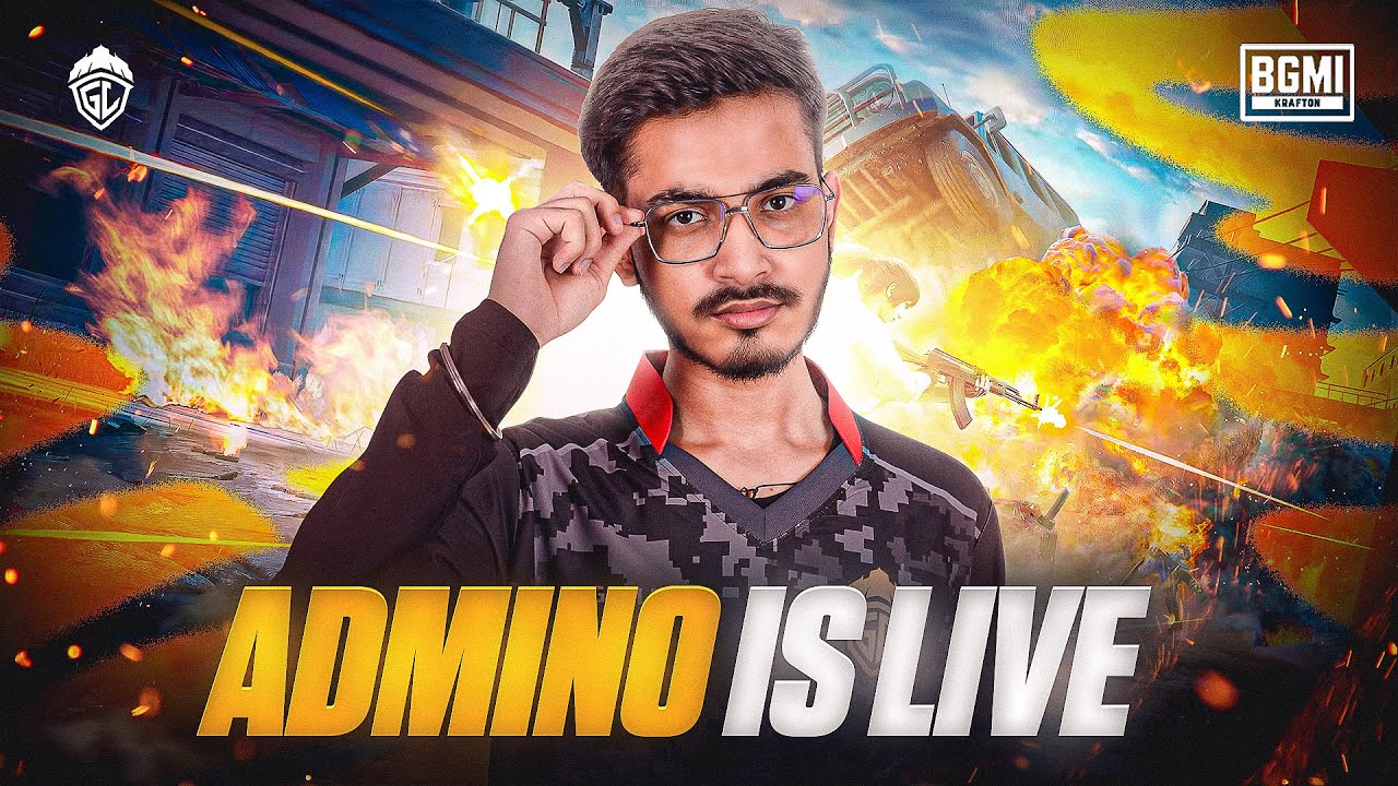 FIRST BGMI LIVE STREAM | GodL ADMINO - YouTube