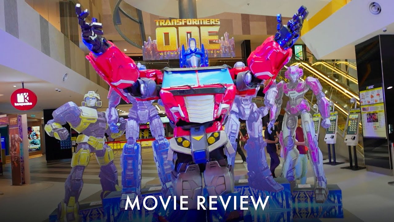 Transformers One | Movie Review at GSC IOI City Mall 2, Putrajaya - YouTube
