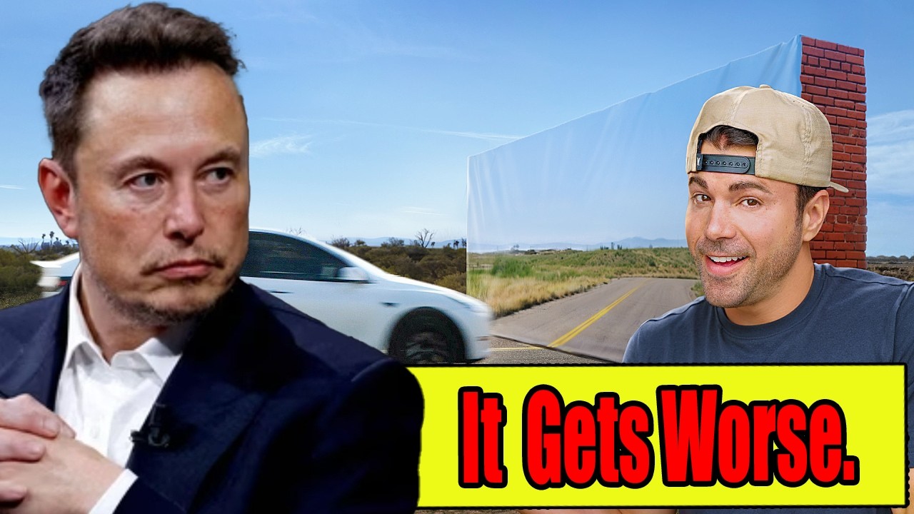 Mark Rober vs Tesla GETS WORSE | Tesla Stock Crashes vs Luminar - YouTube