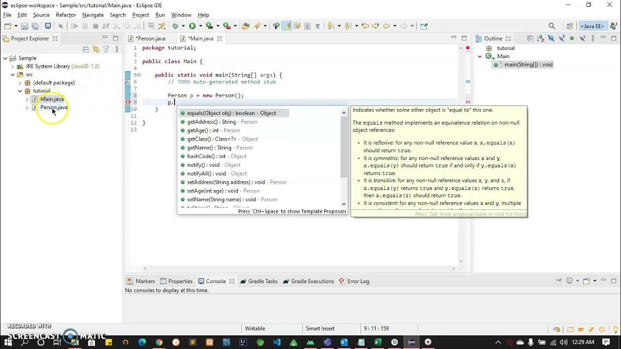 Encapsulation in JAVA Tagalog | Object Oriented Programming - YouTube