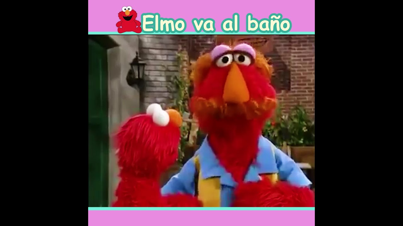 Elmo va al baño 2 añitos - YouTube