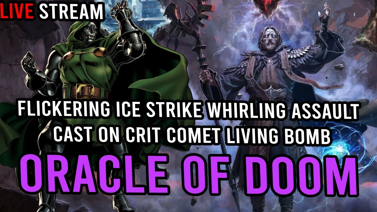 FLICKERIN ICE STRIKE WHIRLING ASSAULT CAST ON CRIT ORACLE OF DOOM Day 1 ...