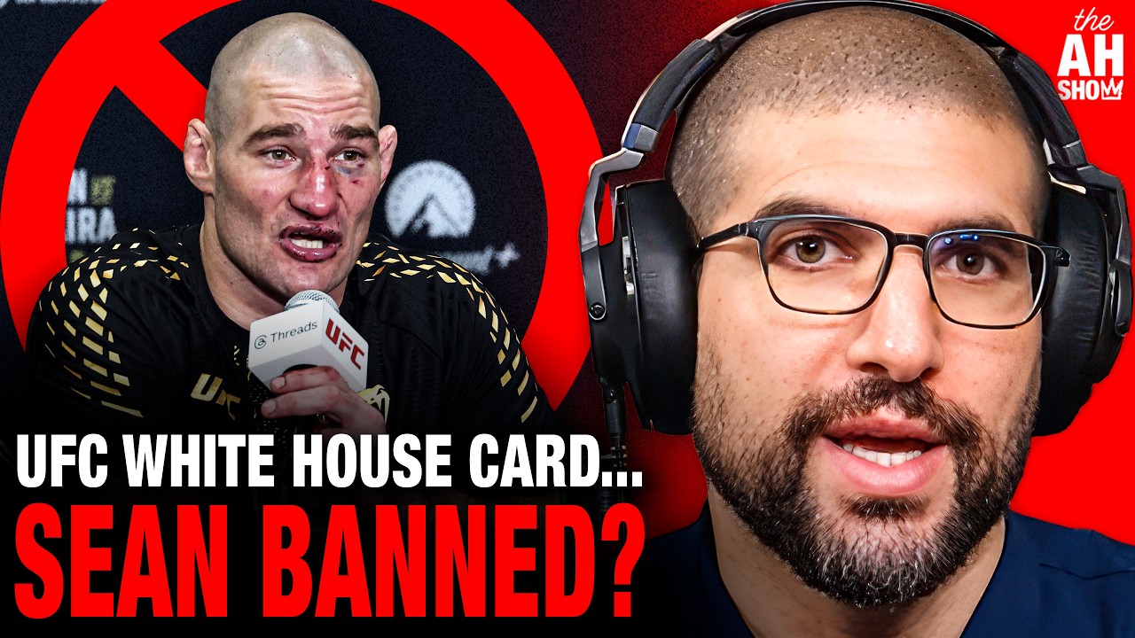 Sean Strickland BANNED From UFC White House Card?! Ariel Helwani Reacts ...