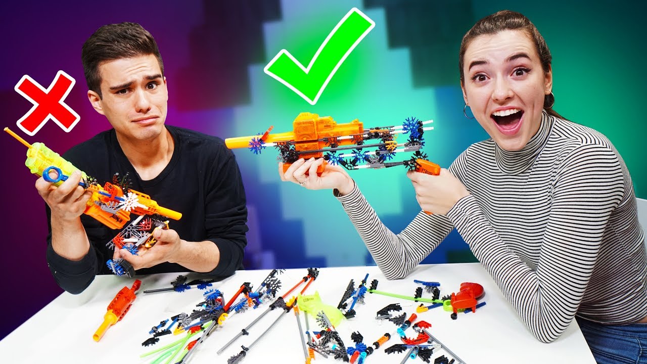 NERF Build Your Robotic Blaster Challenge! - YouTube
