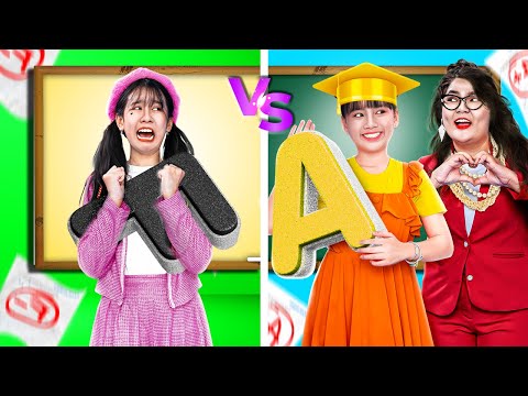 Bad Student vs Good Student! Types Of Students At School | Baby Doll Show