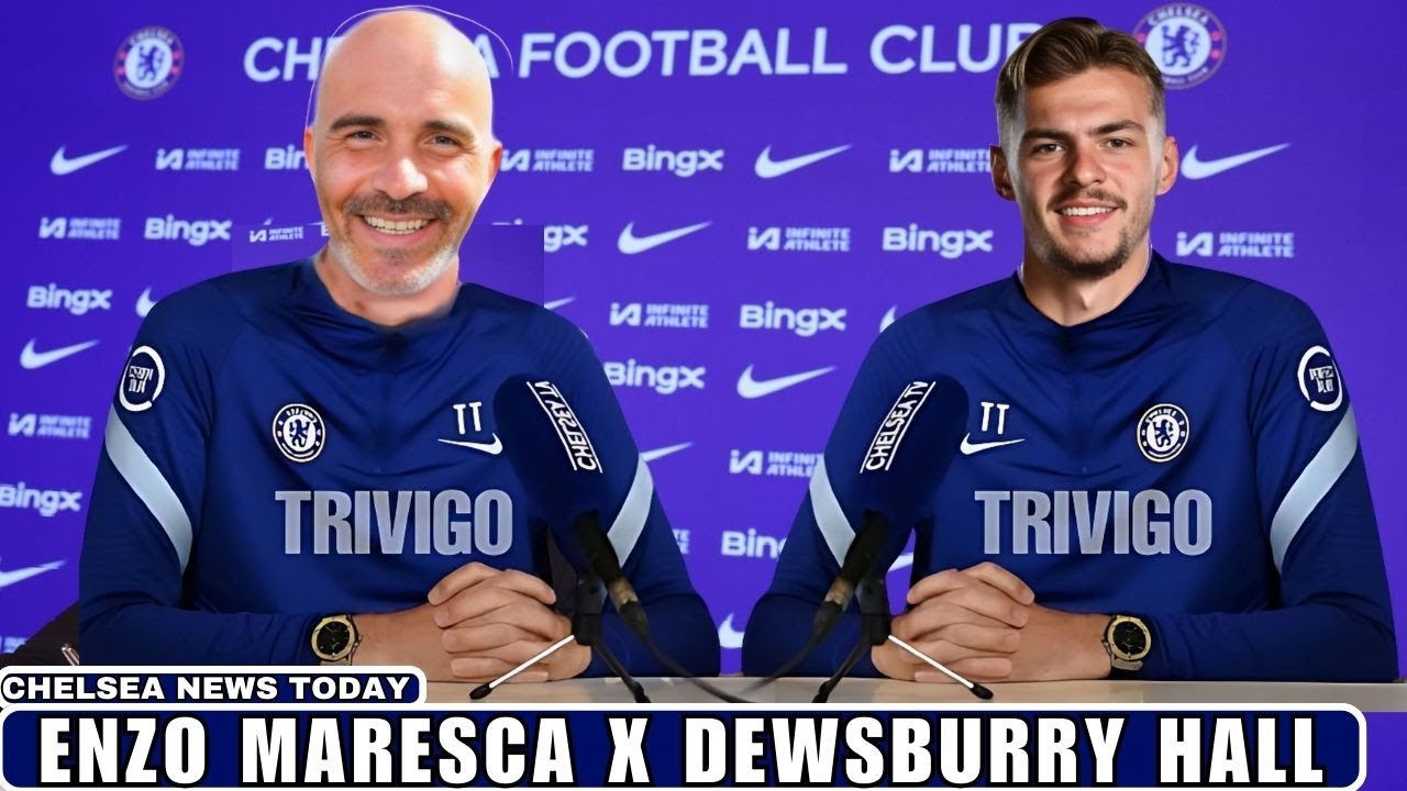 FIRST INTERVIEW TODAY! Enzo Maresca Reunites With Dewsburry Hall ...