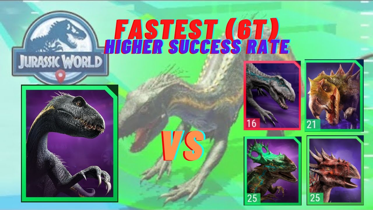 6 Turns defeated INDORAPTOR BOSS (Highest Success Rate) with Irap2 ...