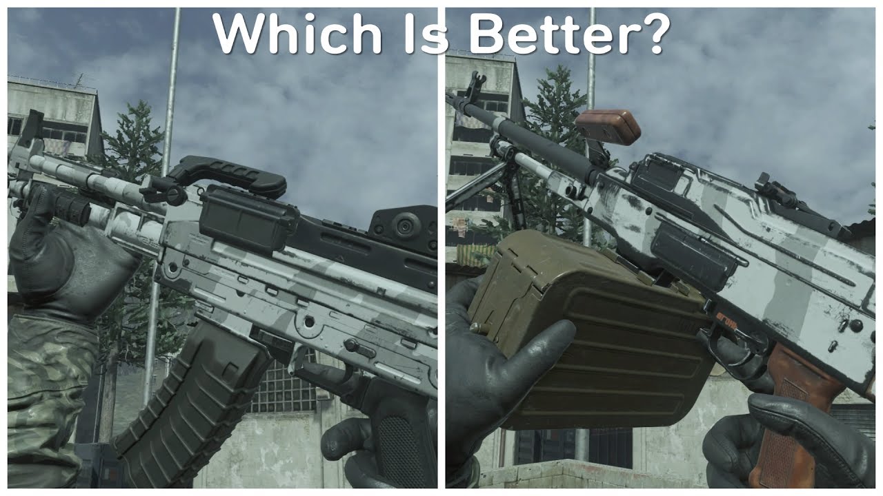Bered MK8 VS PKM! - Which Is Better? - (Modern Warfare Remastered ...