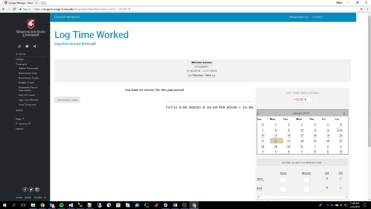 How To Log Time - YouTube