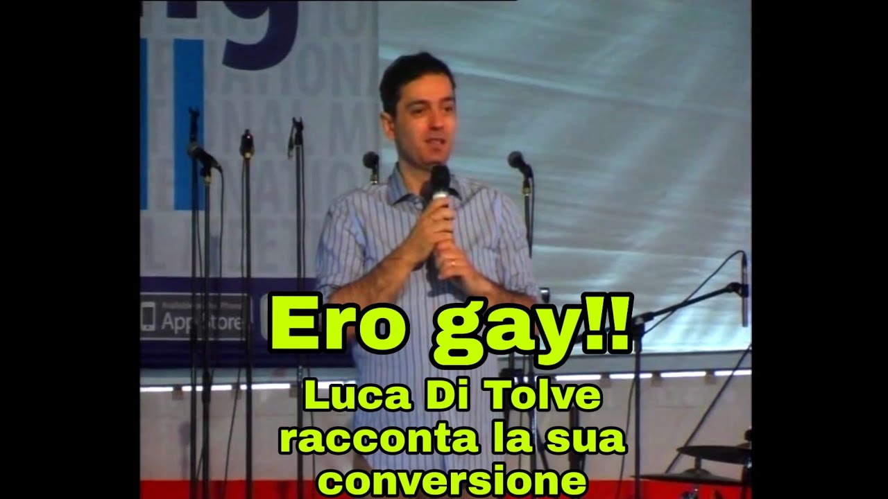 Ero gay!! Luca Di Tolve racconta la sua conversione Meeting 2014 dei ...