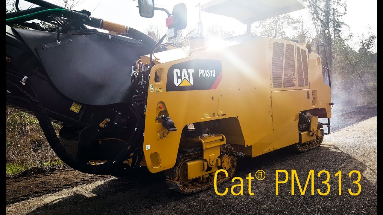 Fresa Cat PM313 - YouTube