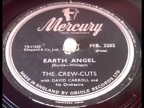 The Crew-Cuts - Earth Angel Mercury Decca Brunswick 78rpm Gramophone ...