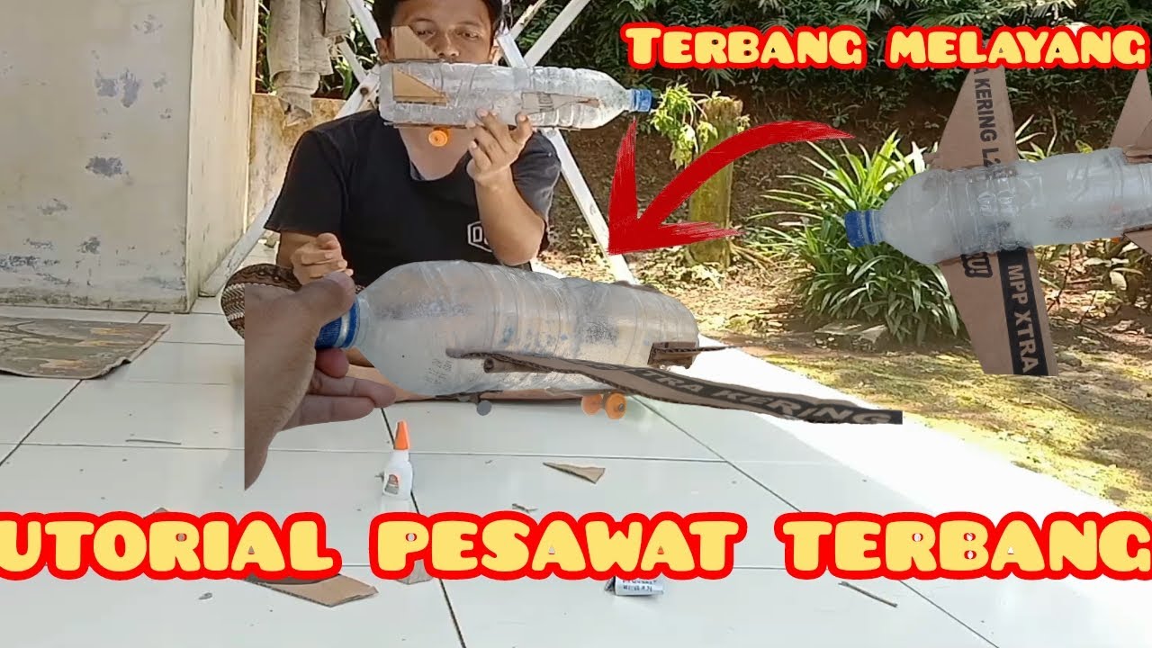 Tutorial membuat pesawat terbang - YouTube