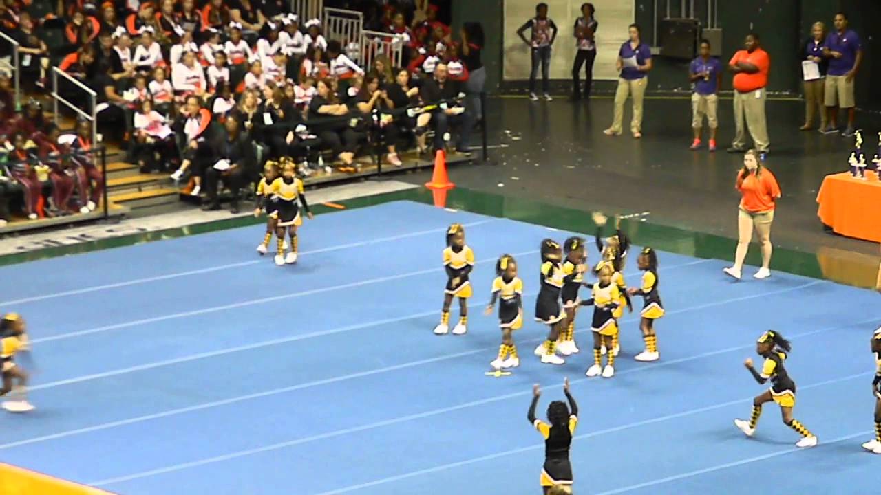 Orange Bowl Cheer Competition 2014 MG Bulldogs 7u (PeeWee Medium) - YouTube