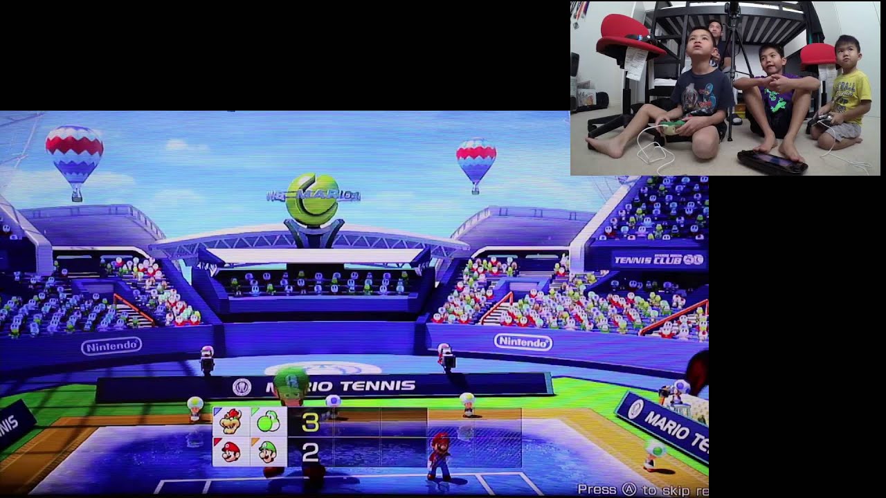 The Obnoxious Brothers play Mario Tennis Ultra Smash - YouTube