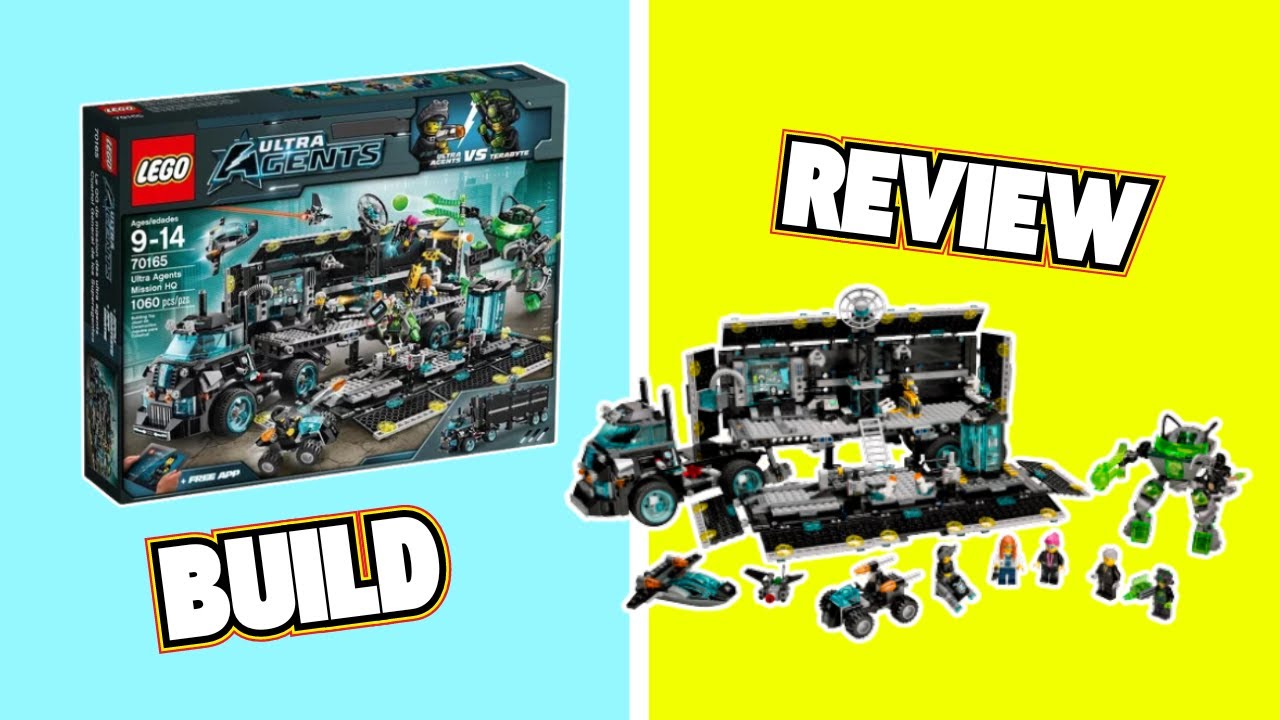 LEGO 70165 Ultra Agents Mission HQ Unboxing + Review - YouTube