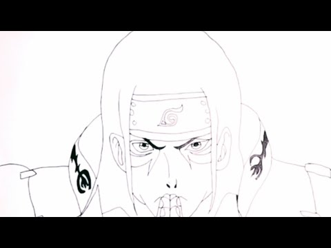 How to draw Hashirama/Naruto/step by step - YouTube