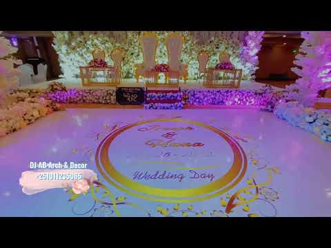 The best Ethiopians wedding decor In Addis DJ AB Arch & Decor ...