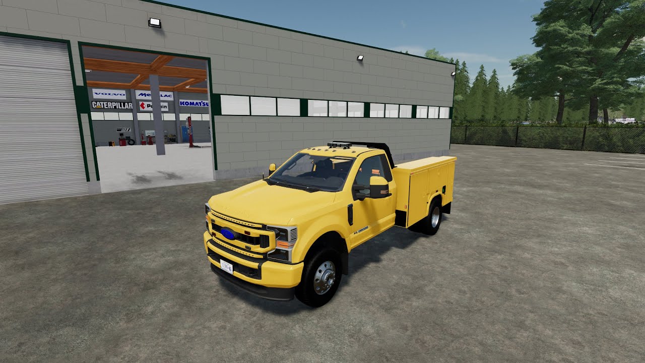 FS22 2022 Ford F350 Service Truck Farming Simulator 22 Mods - YouTube