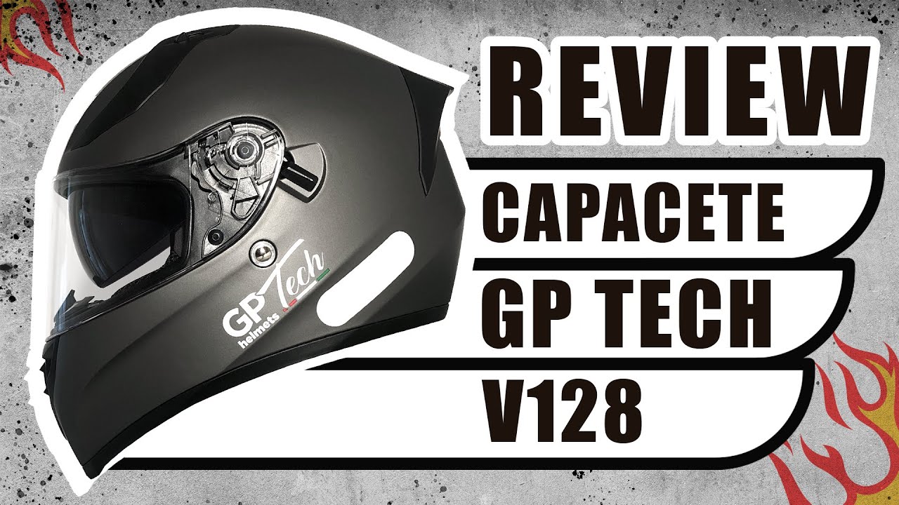 Review (Análise) Capacete GP Tech V128 - YouTube