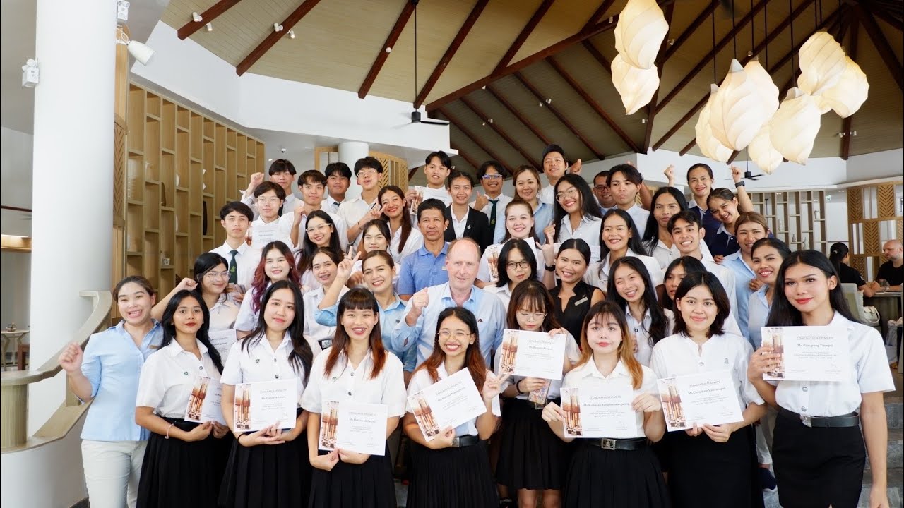 Intern at Phuket Marriott Resort and Spa Merlin Beach - YouTube