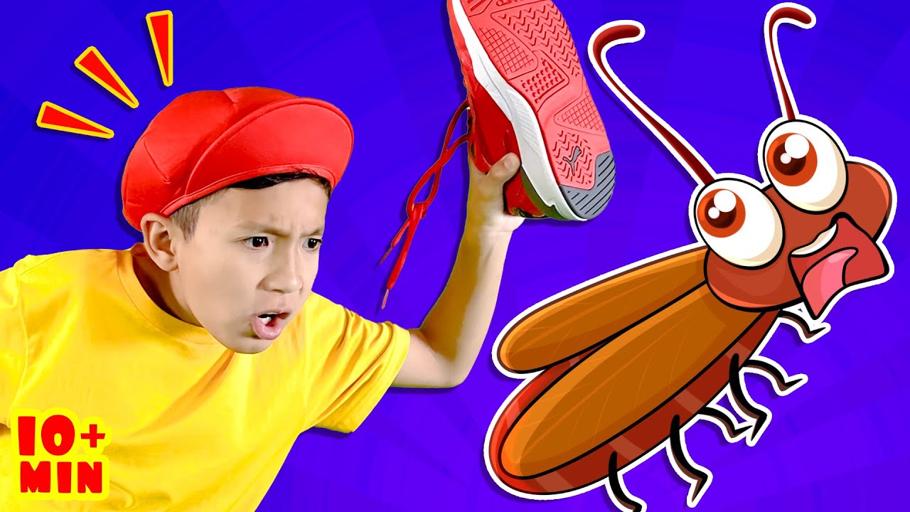 Cockroach Go Away Song | Kids Songs and Nursery Rhymes - YouTube
